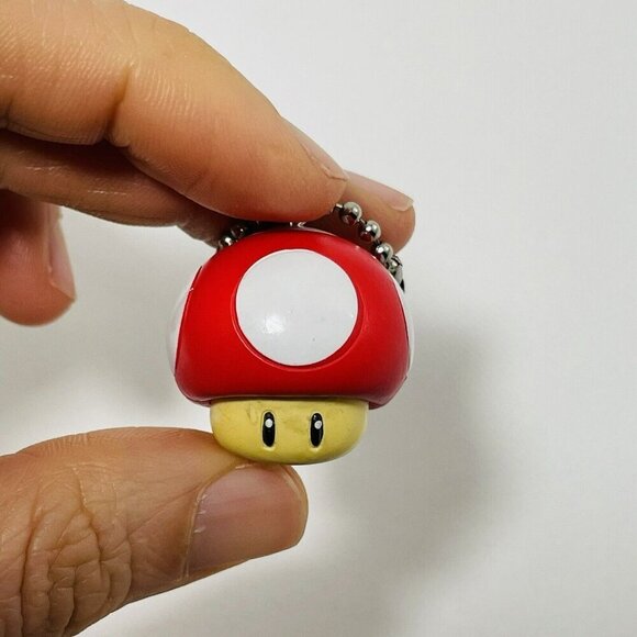 Nintendo | Accessories | Nintendo Mario Mushroom Keychain Mini Figure ...